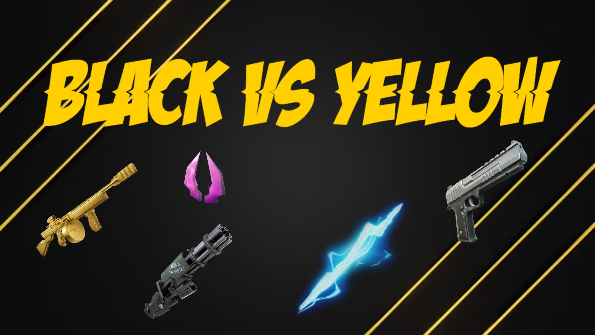 Black V Yellow 9326-2763-7491 by masterazn - Fortnite Creative Map Code ...