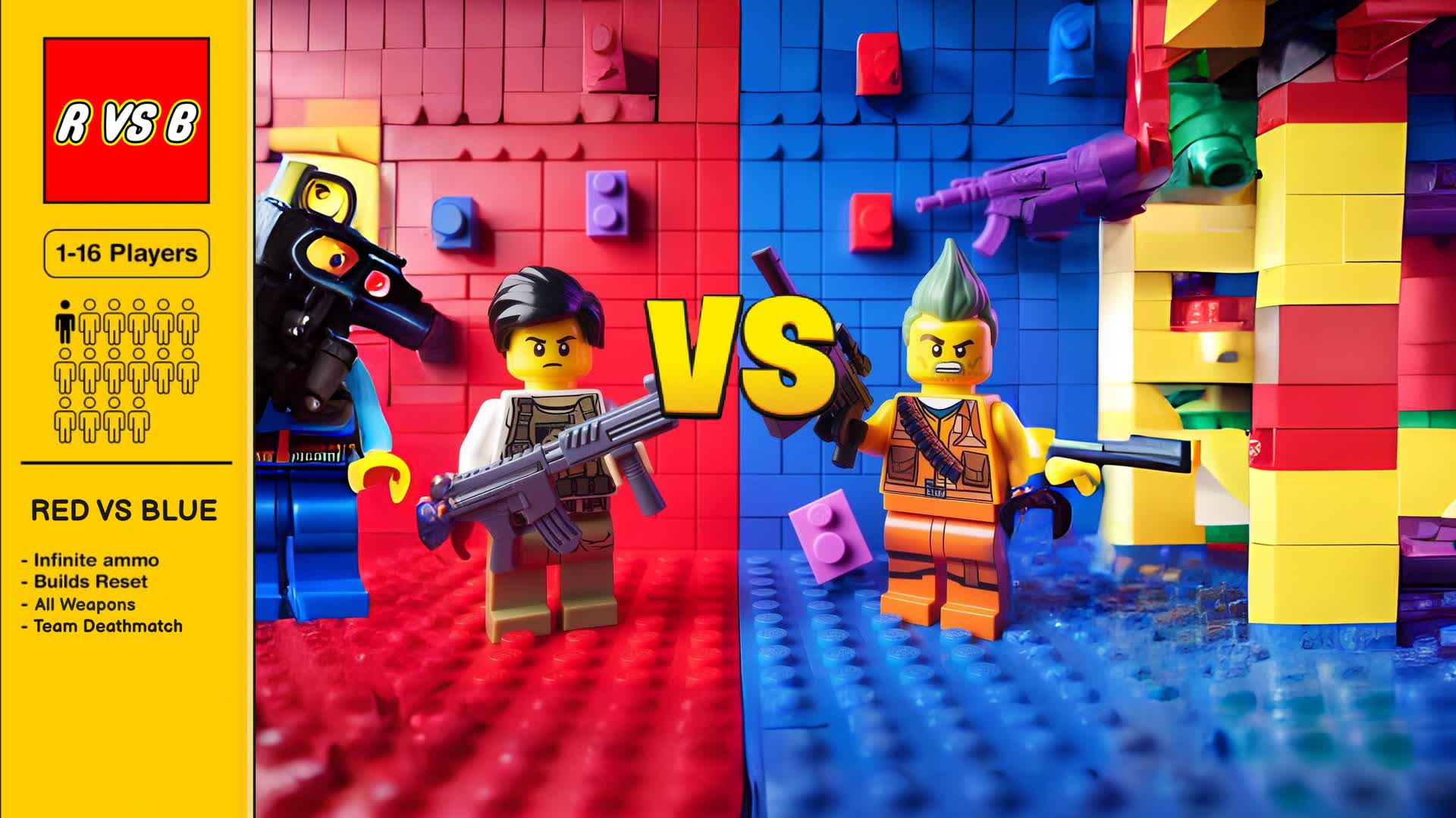 CRAZY LEGO 🔴 RED VS BLUE 🔵 2779-3241-7339 by mapman - Fortnite Creative ...