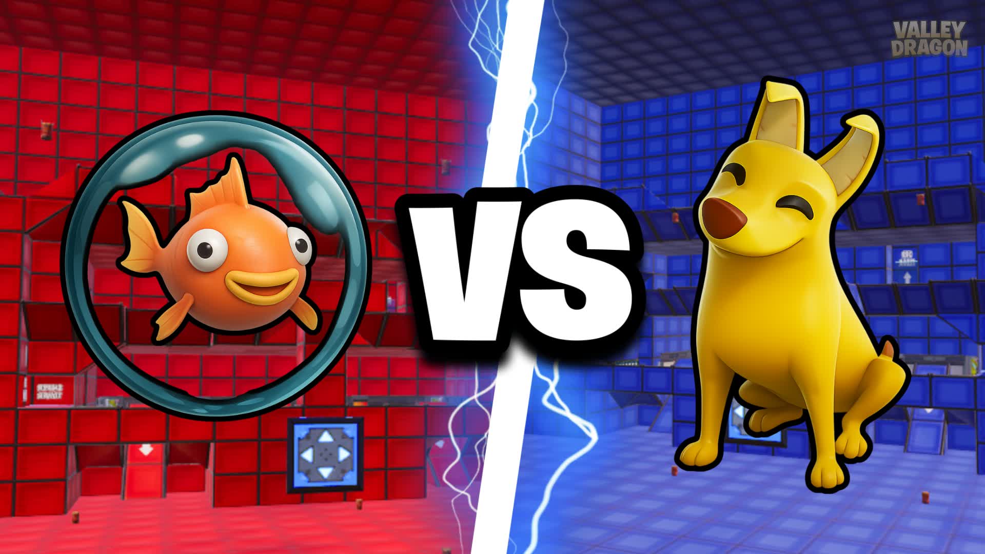 MASCOTS RED VS BLUE 🔴🔵 9287-5600-8086 by vdrag - Fortnite Creative Map ...