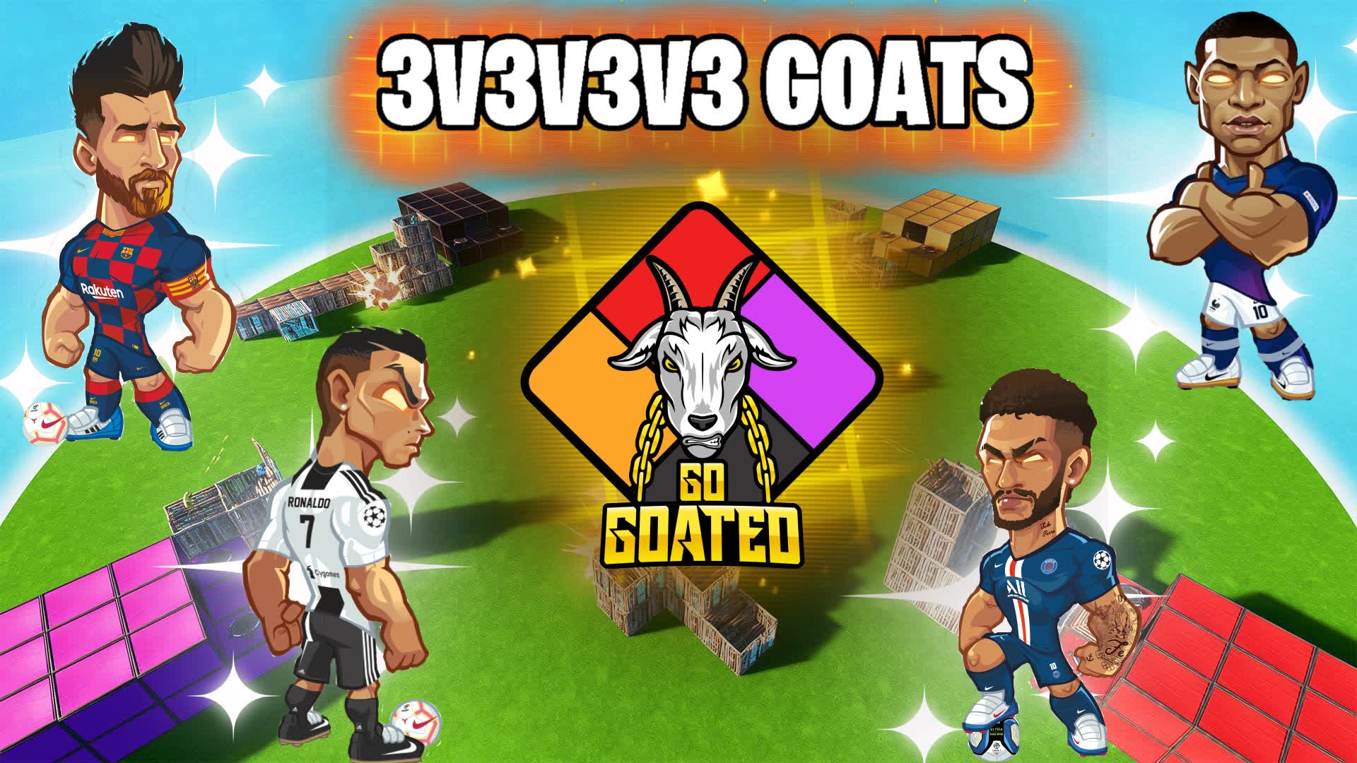 GOATS Go Goated! 7136-6326-9494 by greensx - Fortnite Creative Map Code ...