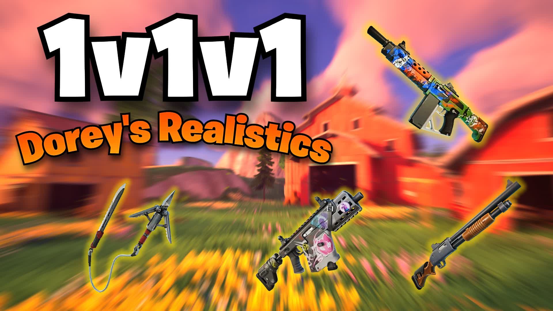 Dorey's 1v1v1 Realistics 7200-1663-9776 by dorey - Fortnite Creative Map Code - Fortnite.GG