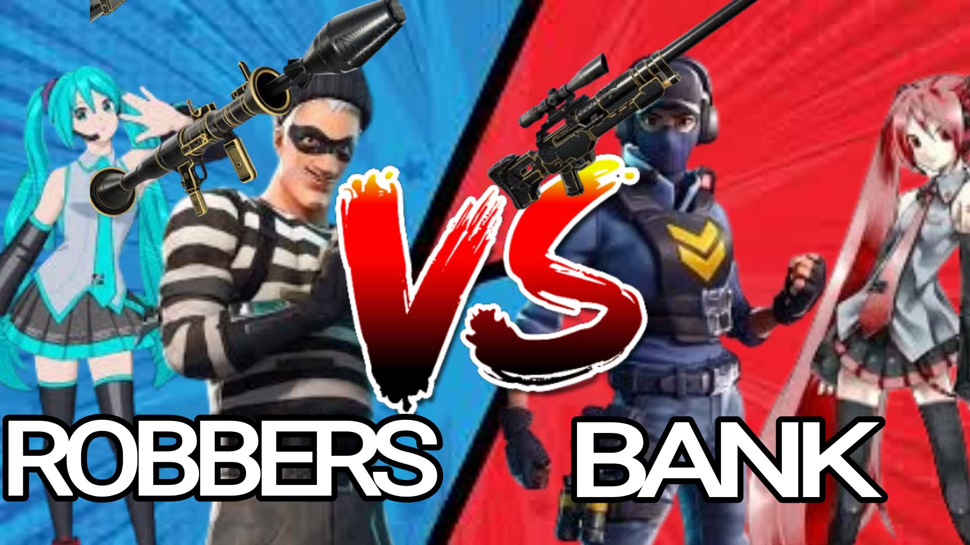 ROBBERS VS BANK 3653-9812-6969 by viajerorojo - Fortnite Creative Map ...