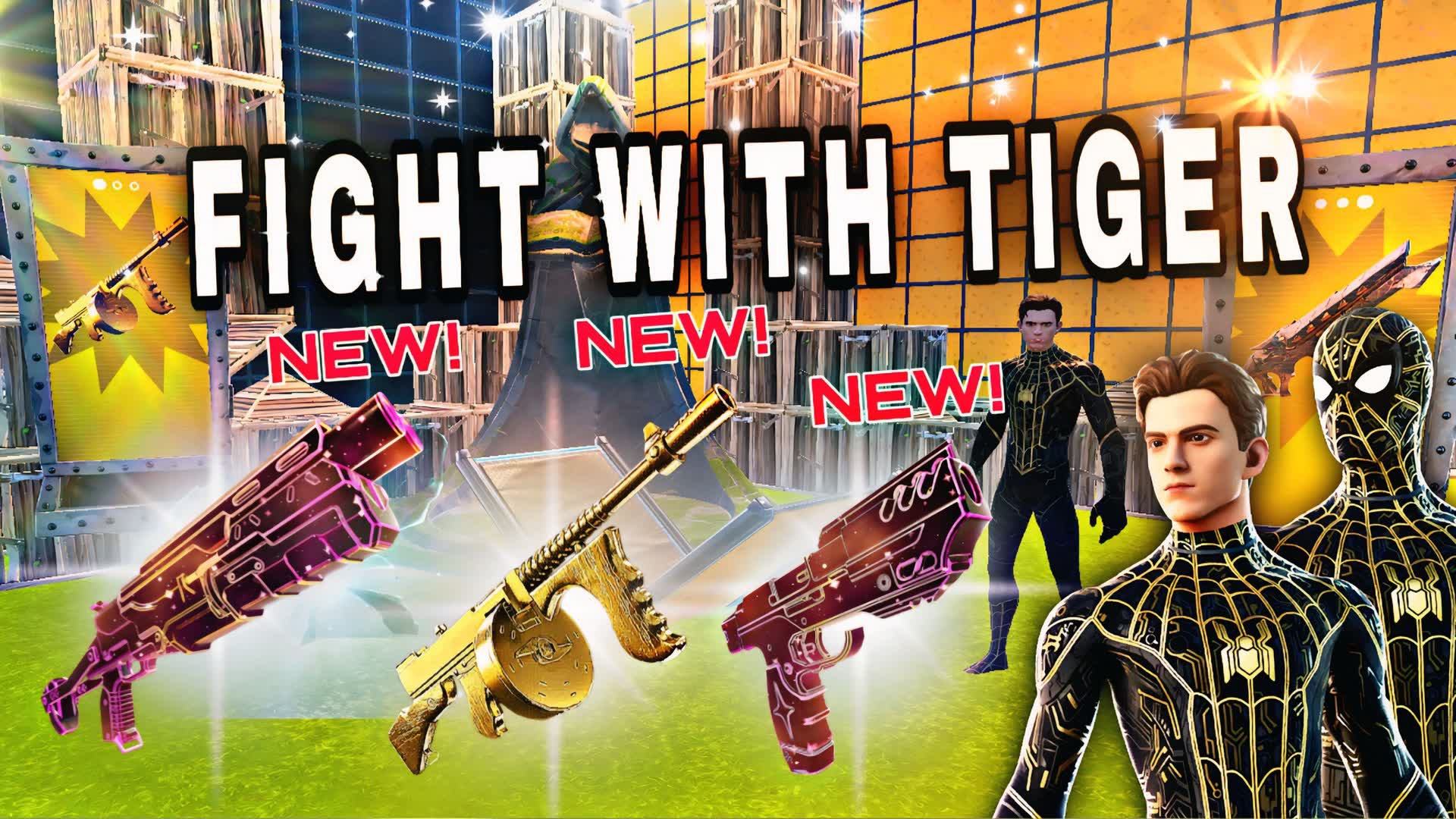 🏆🥇القتال مع تايقر FIGHT WITH TIGER🏆🥇 1214-9643-9225 by w26 - Fortnite ...