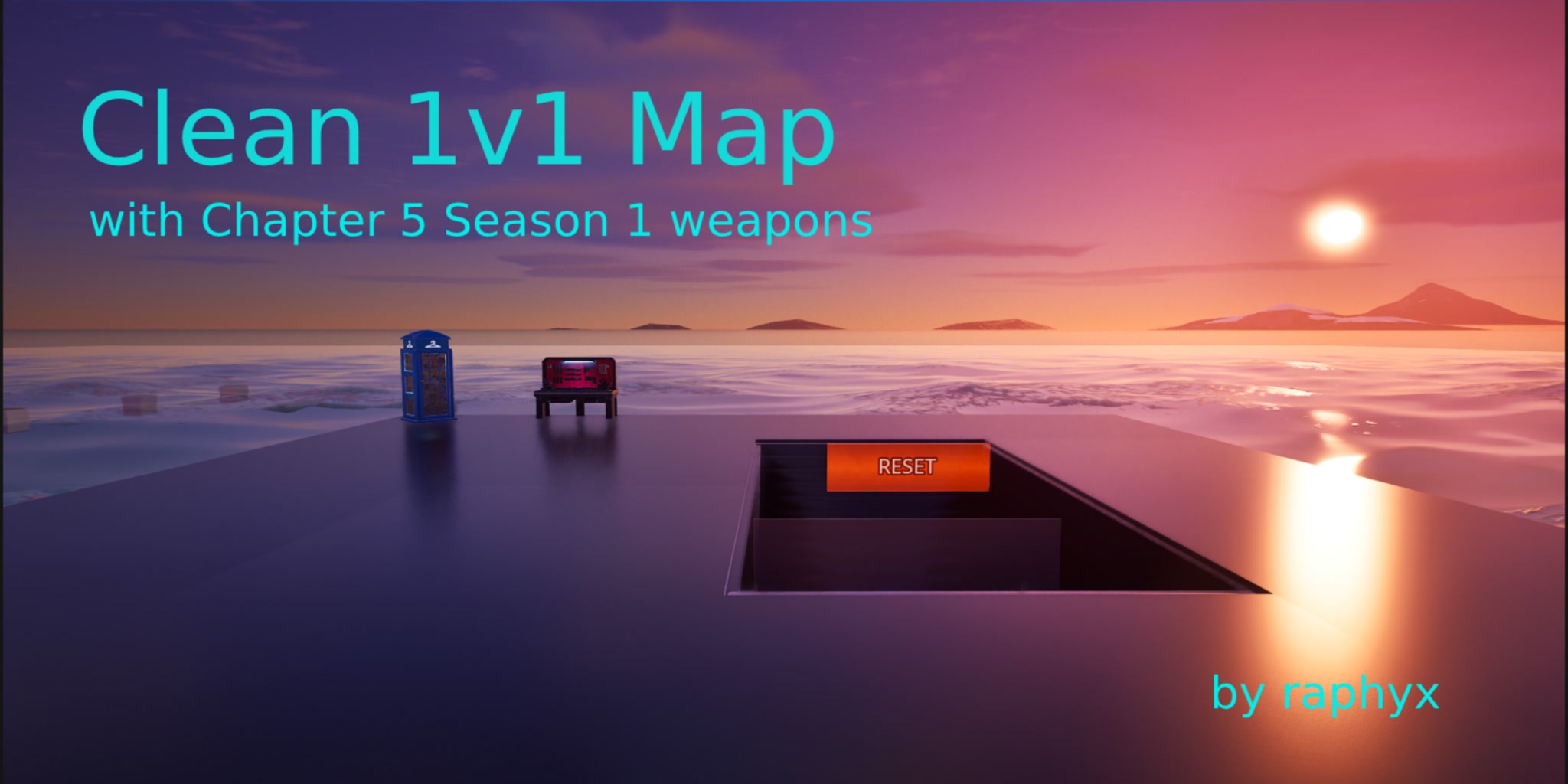 Clean 1v1 Map (C5S1) 7176-1781-3779 by raphyx - Fortnite Creative Map ...