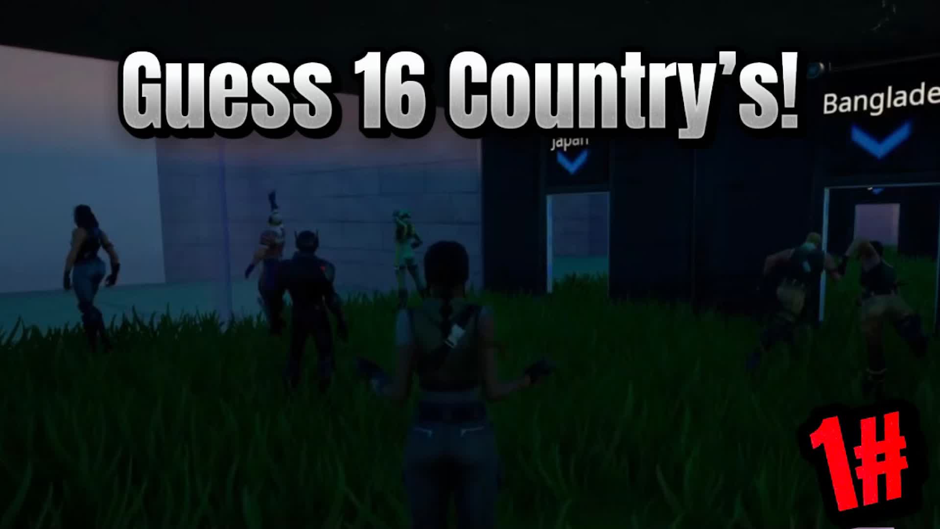 Guess 16 countrys! 1# 1368-2731-1410 by jahsreptiles - Fortnite Creative Map Code - Fortnite.GG
