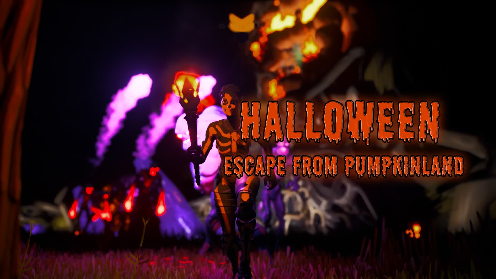 HALLOWEEN - Escape from Pumpkinland 9353-3904-7994 by giovafncreative - Fortnite.GG