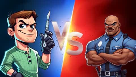 Dexter Red vs blue 5277-1167-3453 by galactic333 - Fortnite Creative ...