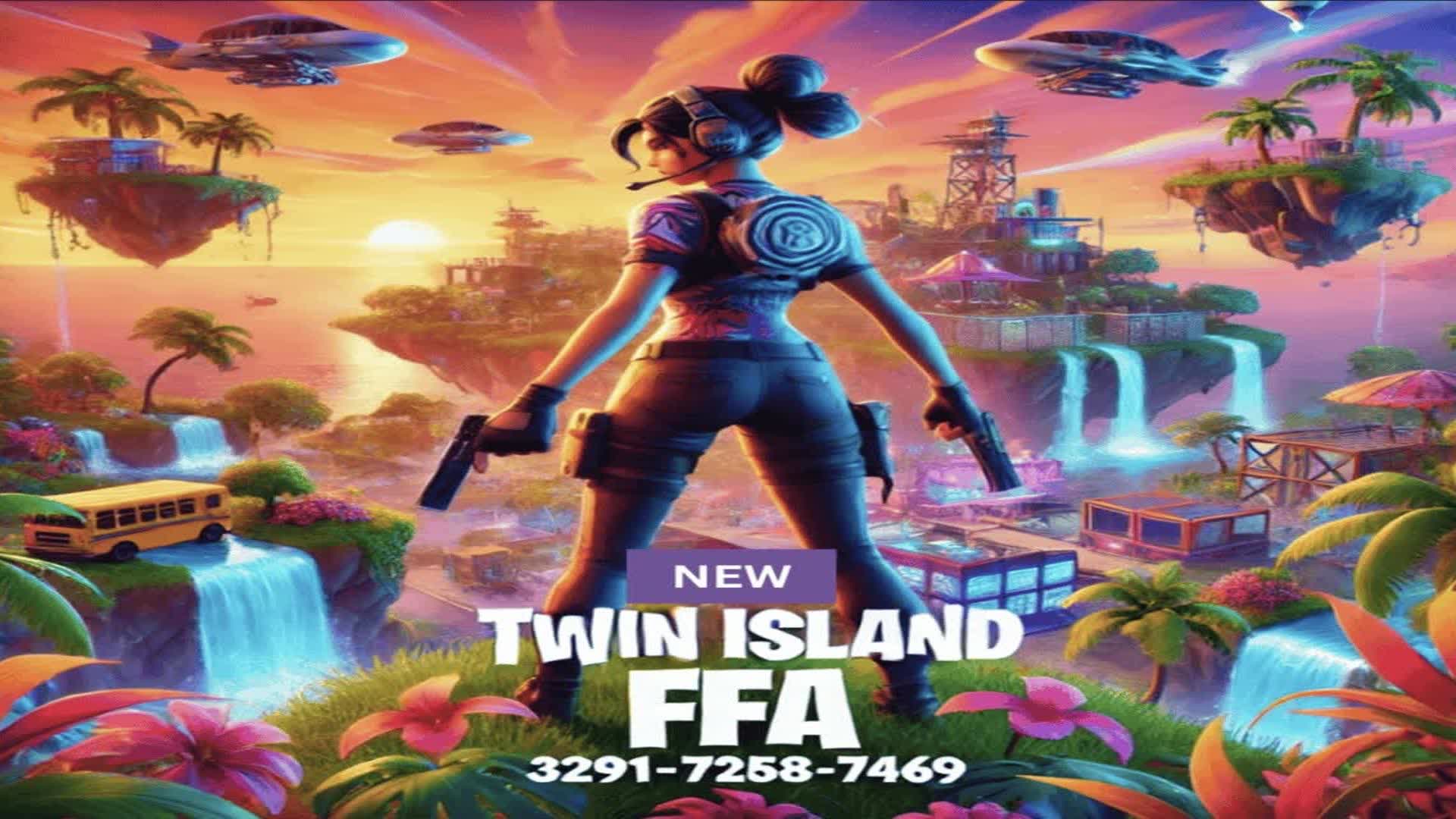 Twin Island FFA 3291-7258-7469 by razorgods - Fortnite Creative Map ...