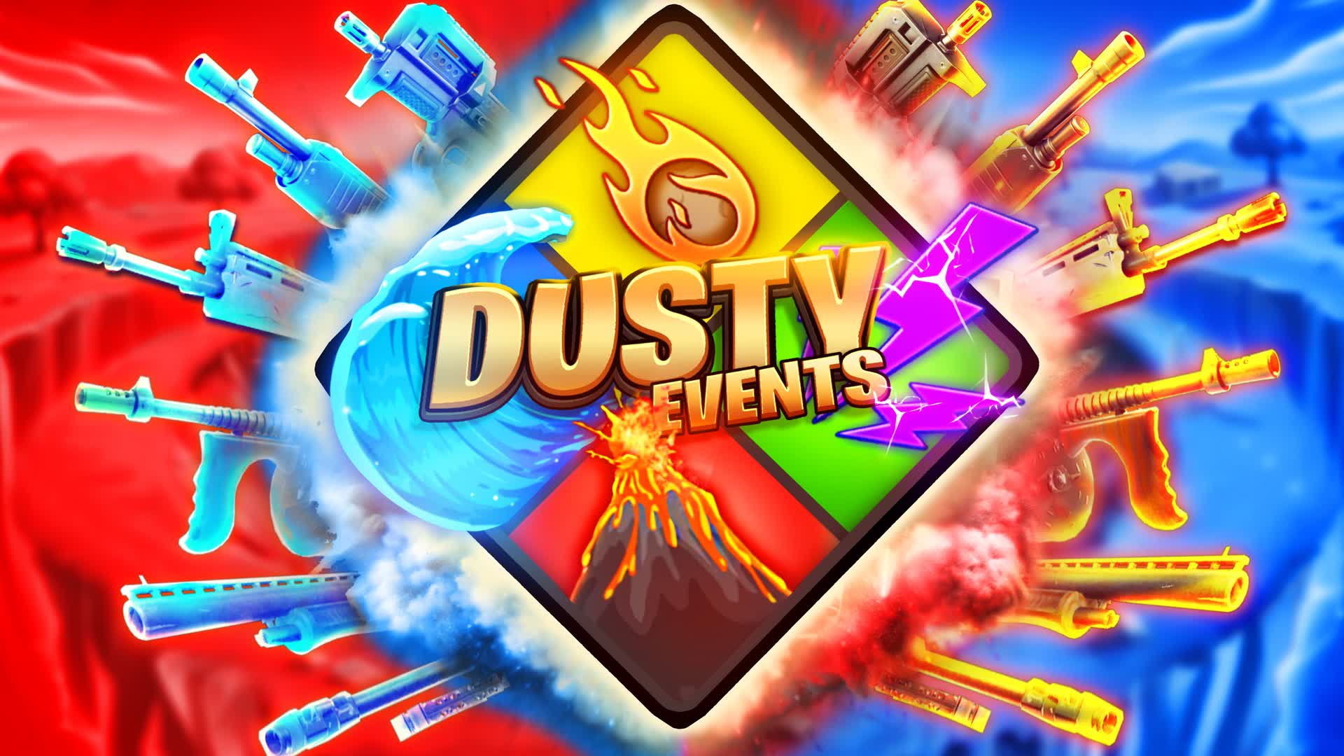 DUSTY RED VS BLUE 🔴🔵 7136-7866-6336 by armypvp - Fortnite Creative Map ...