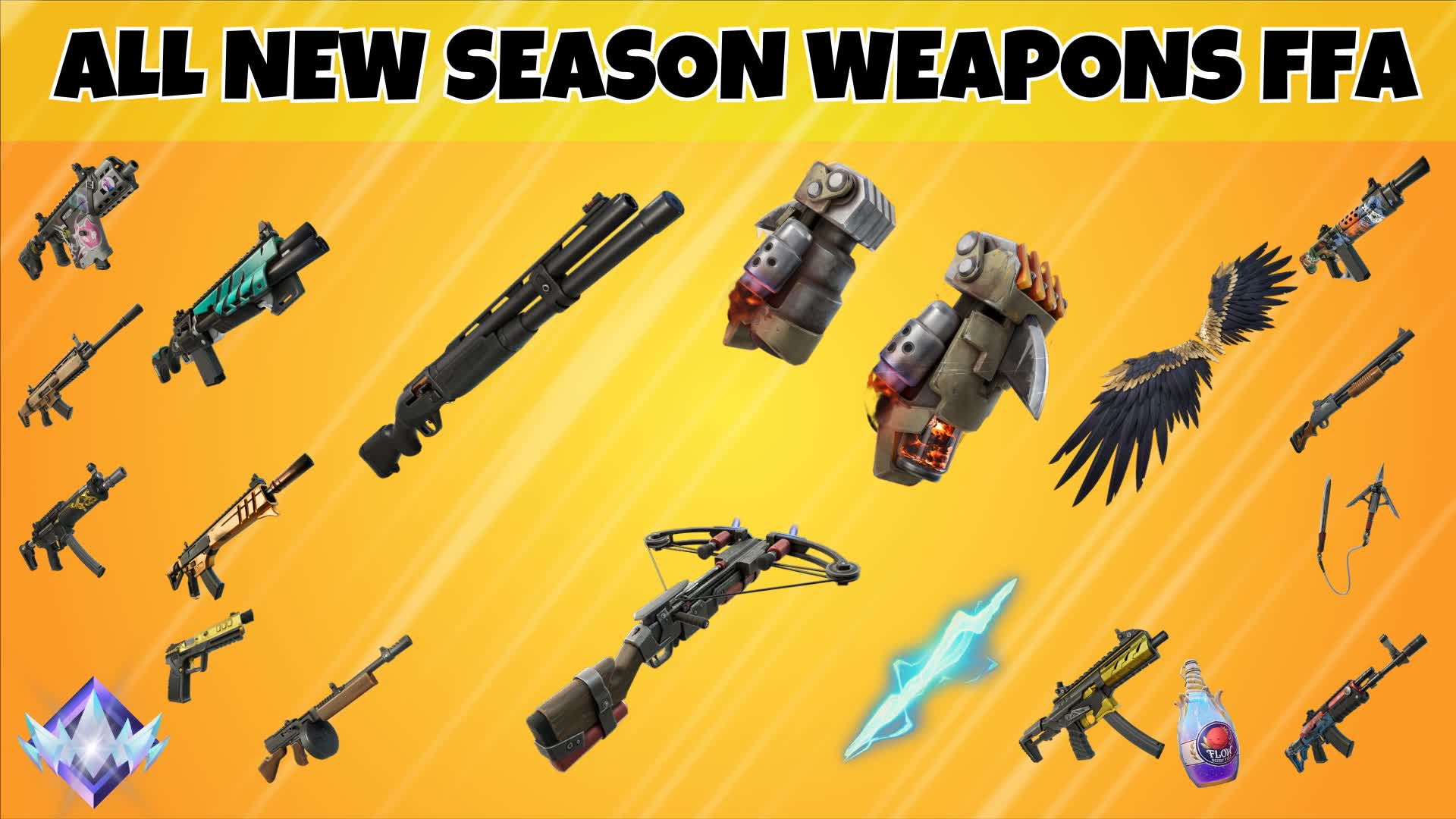 ALL NEW SEASON 3 WEAPONS FFA - RANKED 7331-2039-2045 by alexmaxfp ...