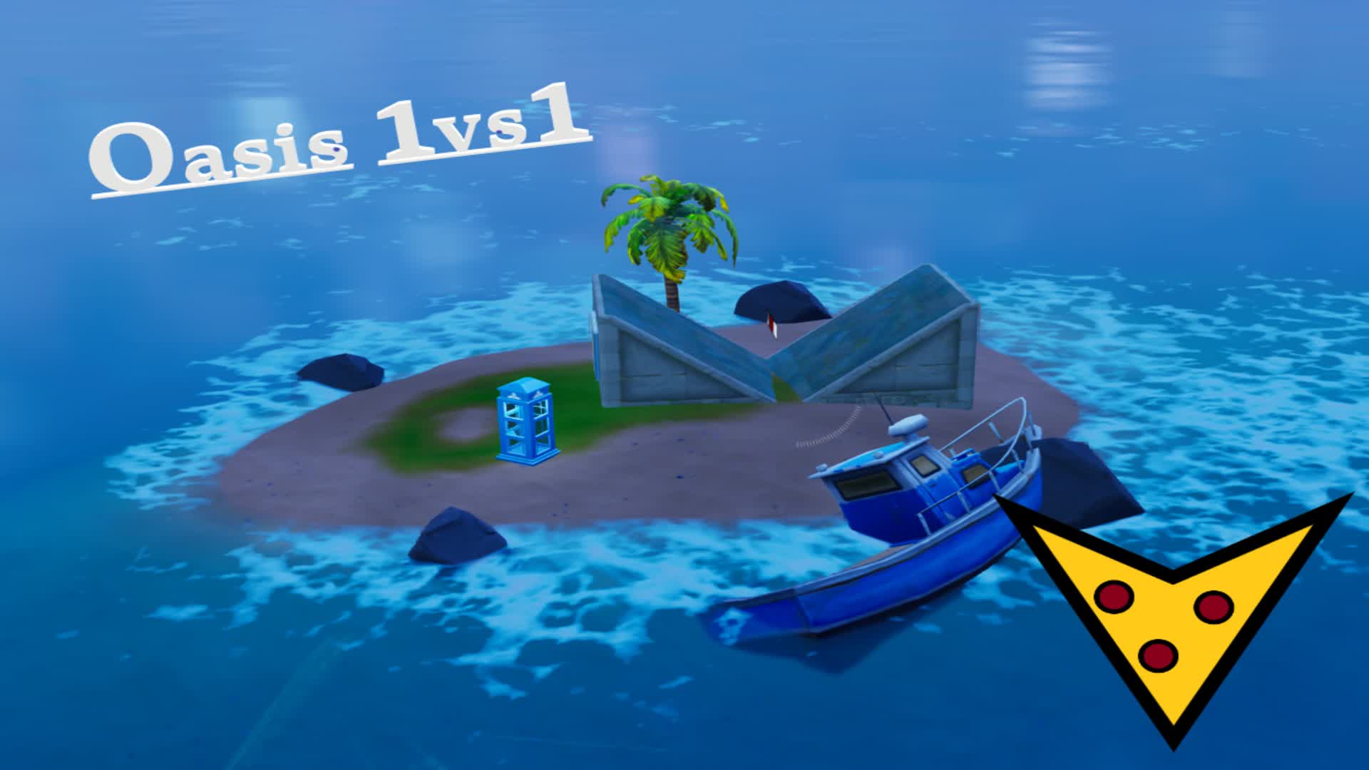 Oasis 1vs1 6640-1639-3491 by pizzabot - Fortnite Creative Map Code ...