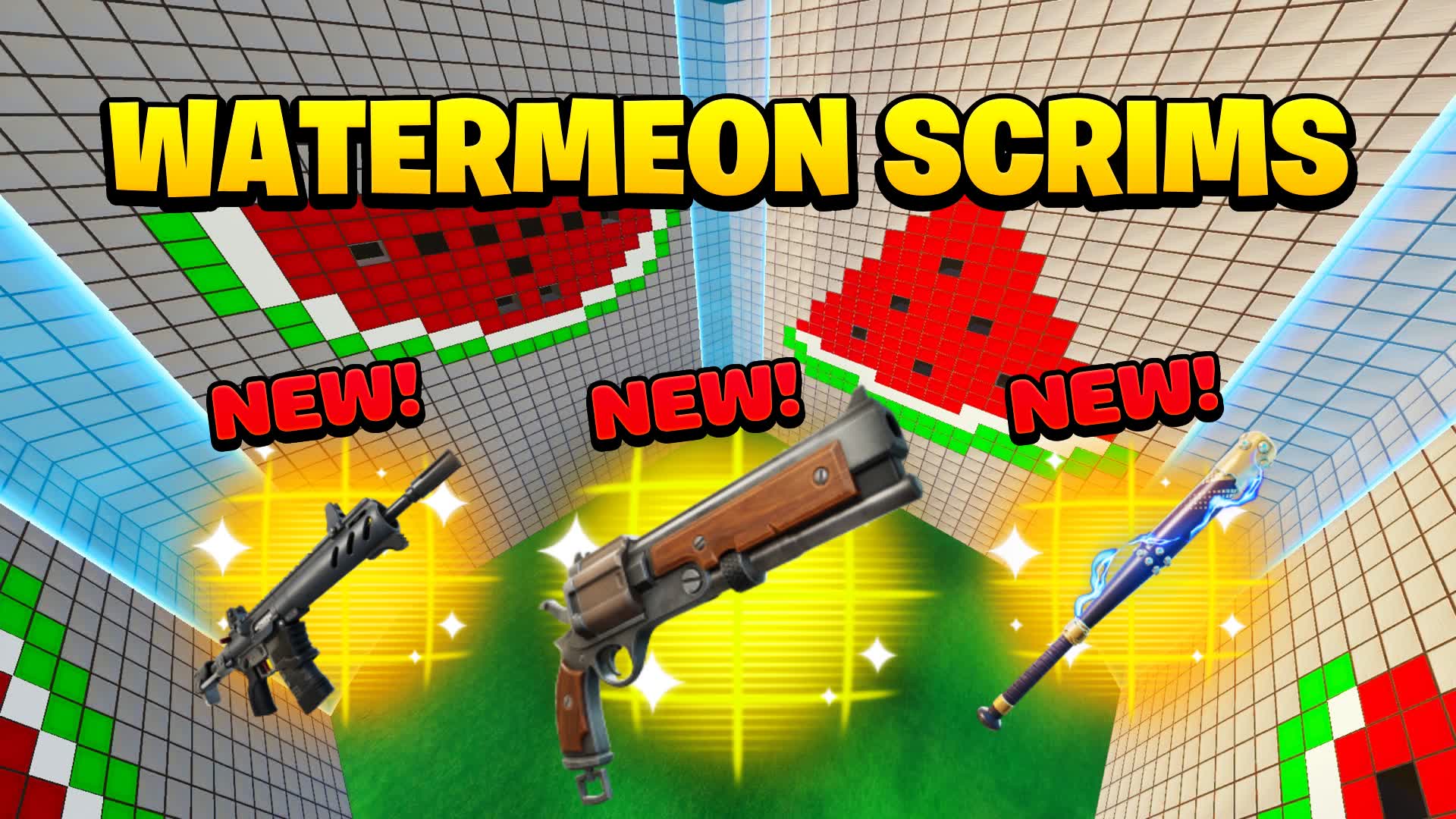 🍉 WATERMELON SOLO SCRIMS 🍉 9944-4205-5976 من ابتكار dw-e - Fortnite