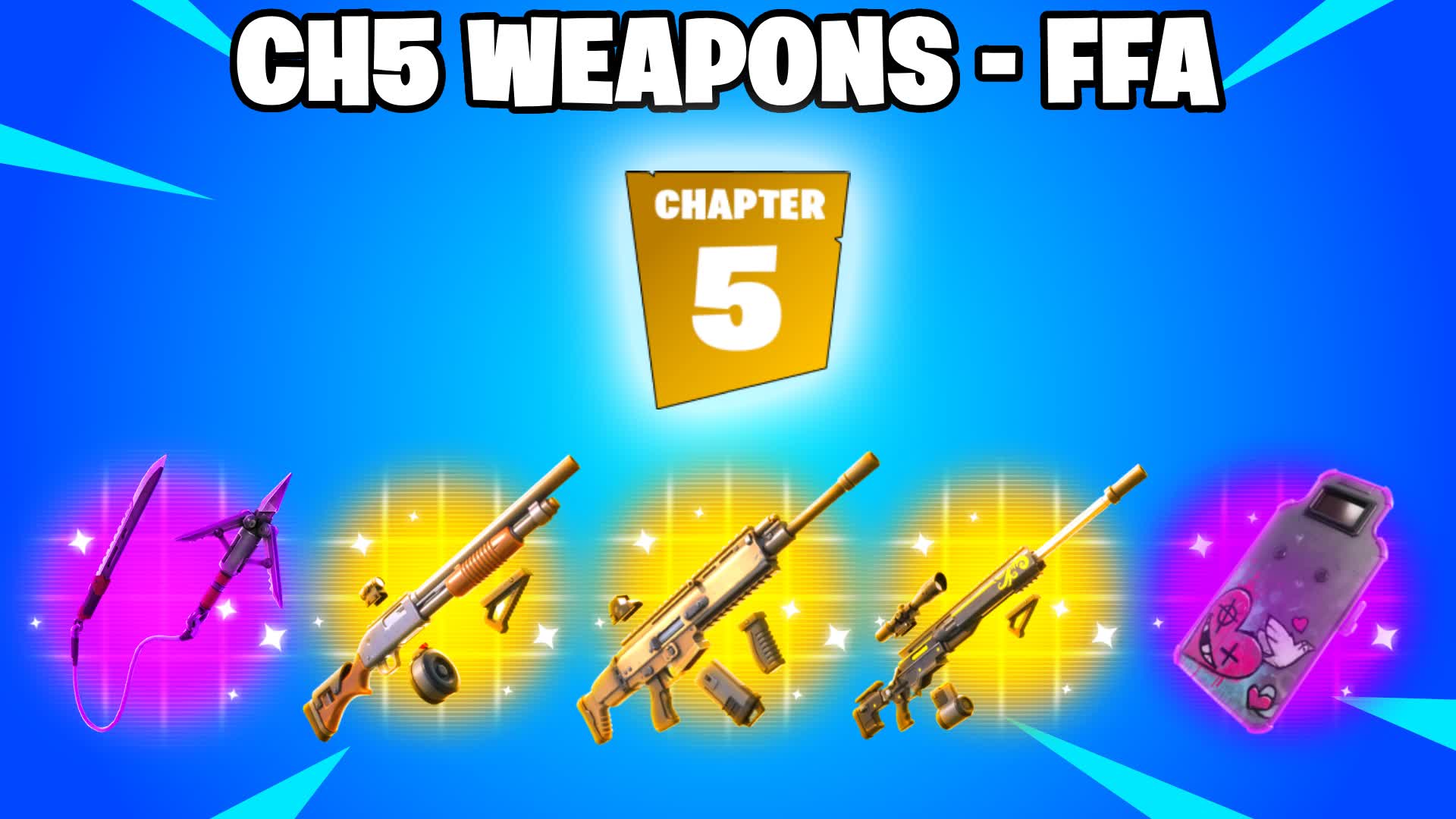 CH5 WEAPONS - MEGA ULTRA FFA 2356-2837-9816 من ابتكار vanhoosecreative ...