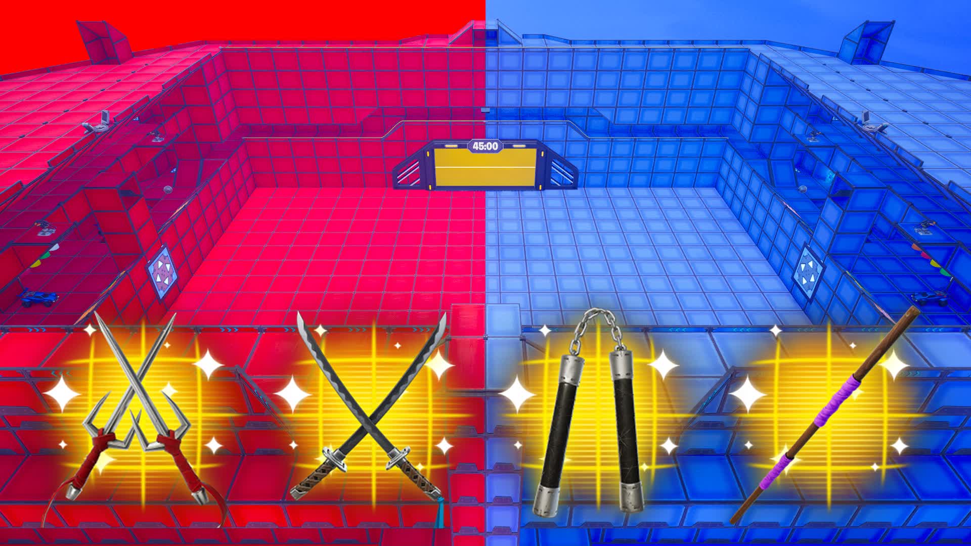 TMNT RED VS BLUE HEROS 🔴🔵 4016-0230-8838 by kingz_fn - Fortnite ...