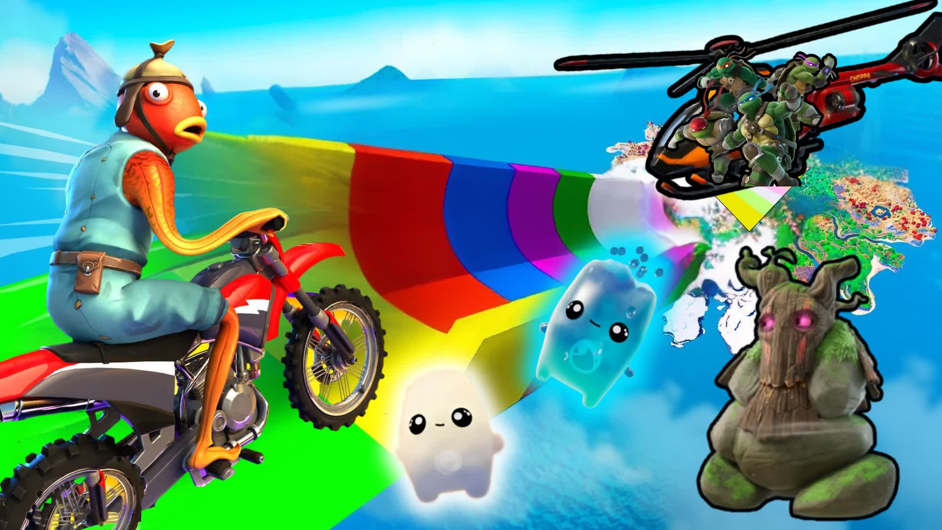 🔥 TMNT ULTRA BATTLE RAMP 🔥 5982-7978-3051 by jubarte - Fortnite ...