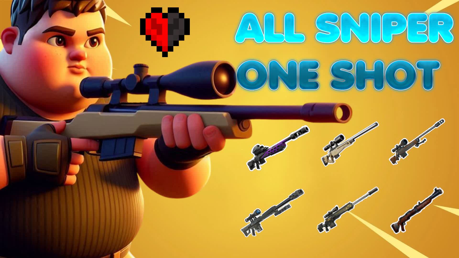 🎯ALL SNIPERS ONE SHOT BATTLE 💥 4003-0409-6979 by sillyy - Fortnite ...