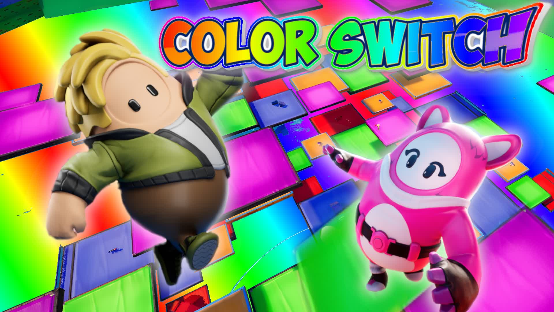 🌈COLOR SWITCH FALL GUYS 5485-0969-3930 by foxkh - Fortnite Creative Map ...