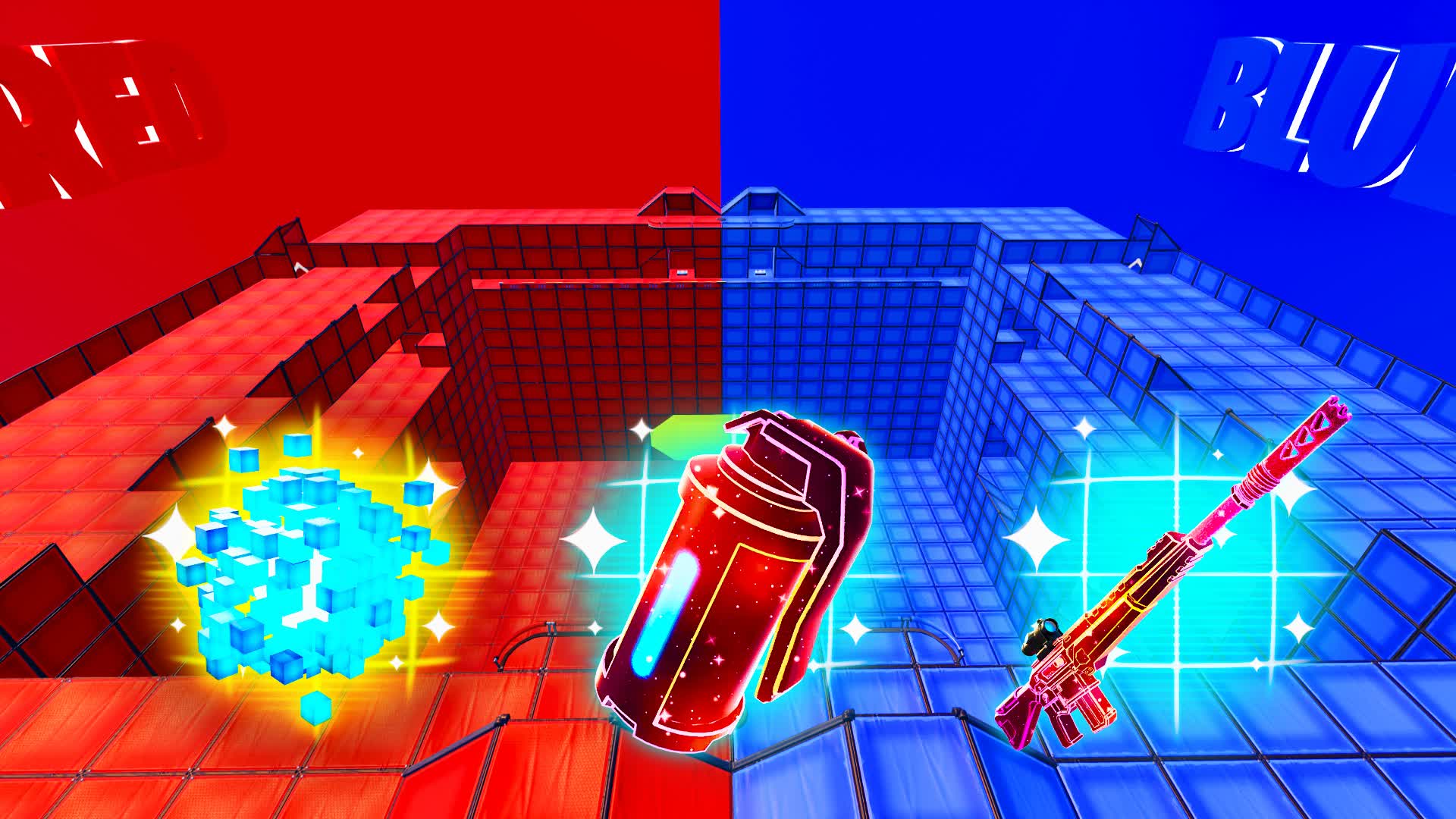 EPIC - TMNT - RED VS BLUE 🔴🔵 9067-7872-6211 by mapfactory - Fortnite