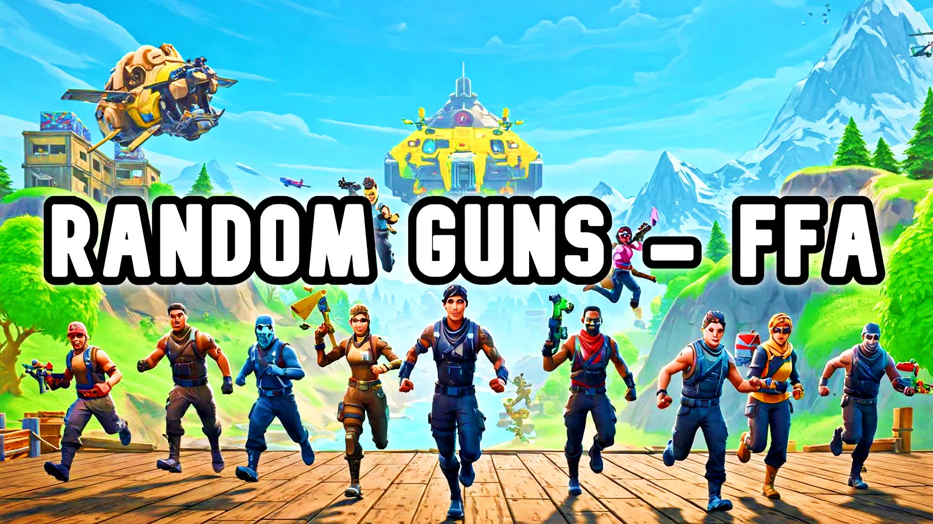 RANDOM GUNS - FFA 3440-5536-9607 by tcharlesbr14 - Fortnite Creative ...