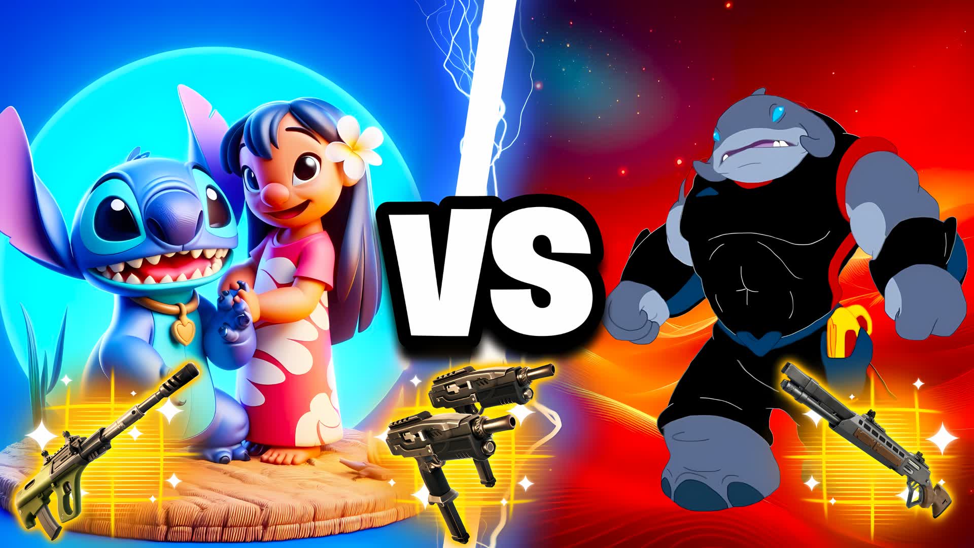 🌀LILO & STITCH VS GANTU🦸 8440-3829-0564 by lethalsan - Fortnite ...