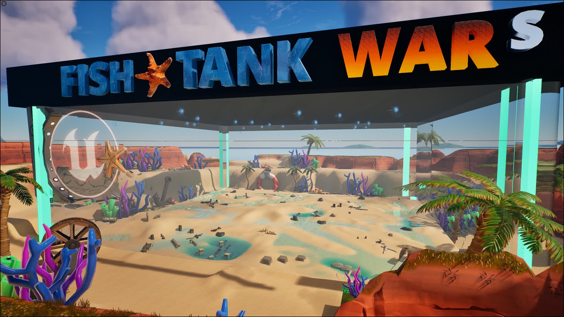 Fish Tank Wars 0476-8141-4349 by B2L ƧHUKBALL シ - Fortnite.GG