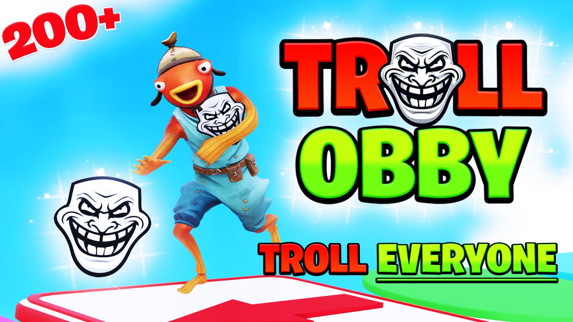 🌈 EASY TROLL OBBY 💎 [200+ LEVELS] 1486-9608-4902 by weird - Fortnite ...