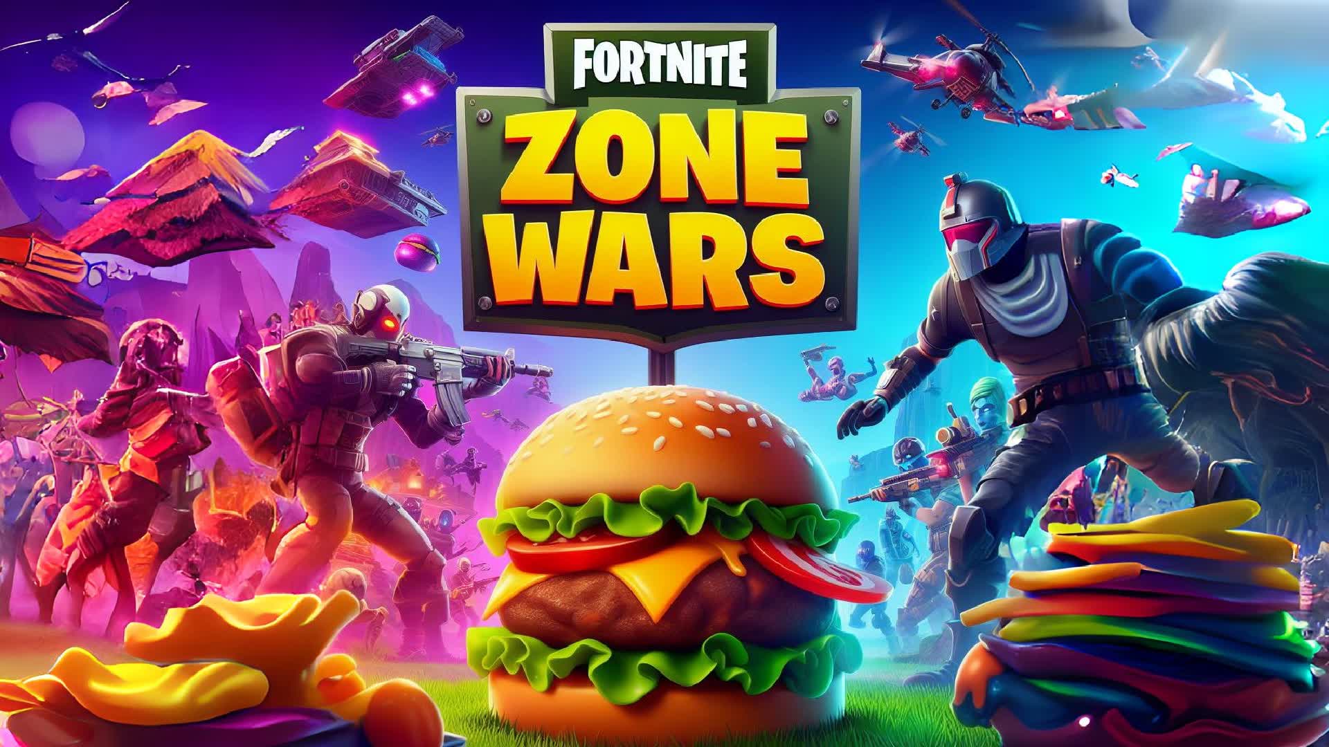 🦀 RAKBURGER ZONEWARS 🍔 1435-7026-7839 by gnrak - Fortnite Creative Map ...