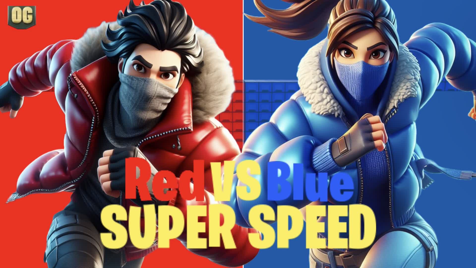 Super Speed Red VS Blue 🔴🔵 1766-4193-0988 by acidmodz - Fortnite ...