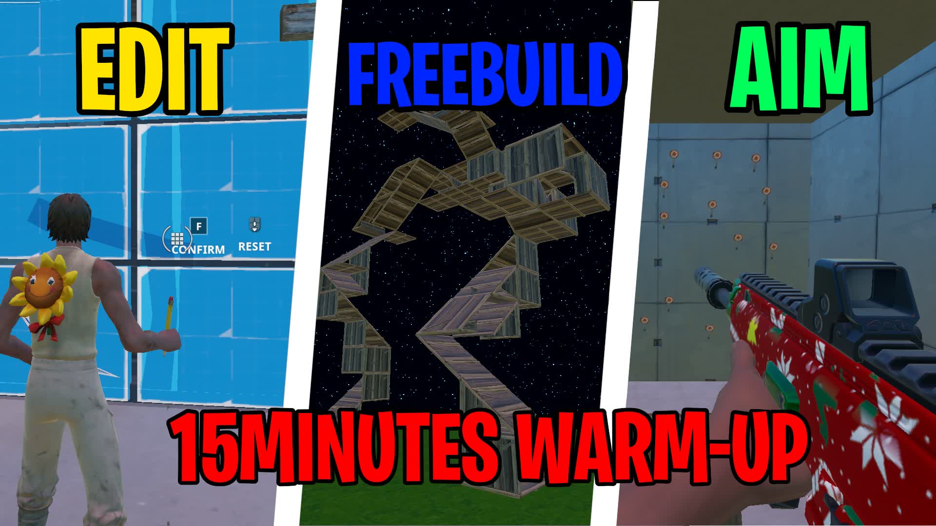 🎯15 MINUTES WARMUP EDIT,AIM,PIECE 1323-6765-7717 by 500kaktus ...