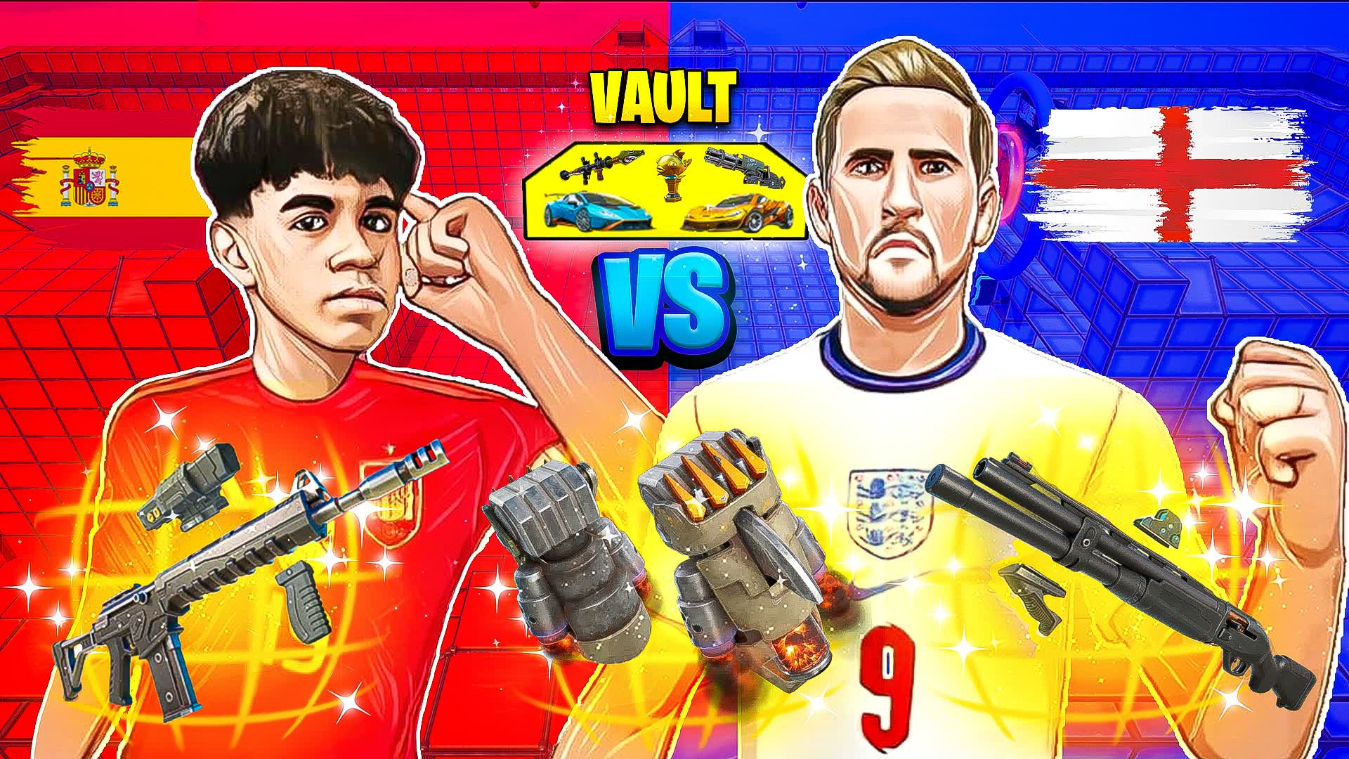 SPAIN VS ENGLAND 🔴🔵 4573-7412-9867 by frazzy - Fortnite Creative Map ...