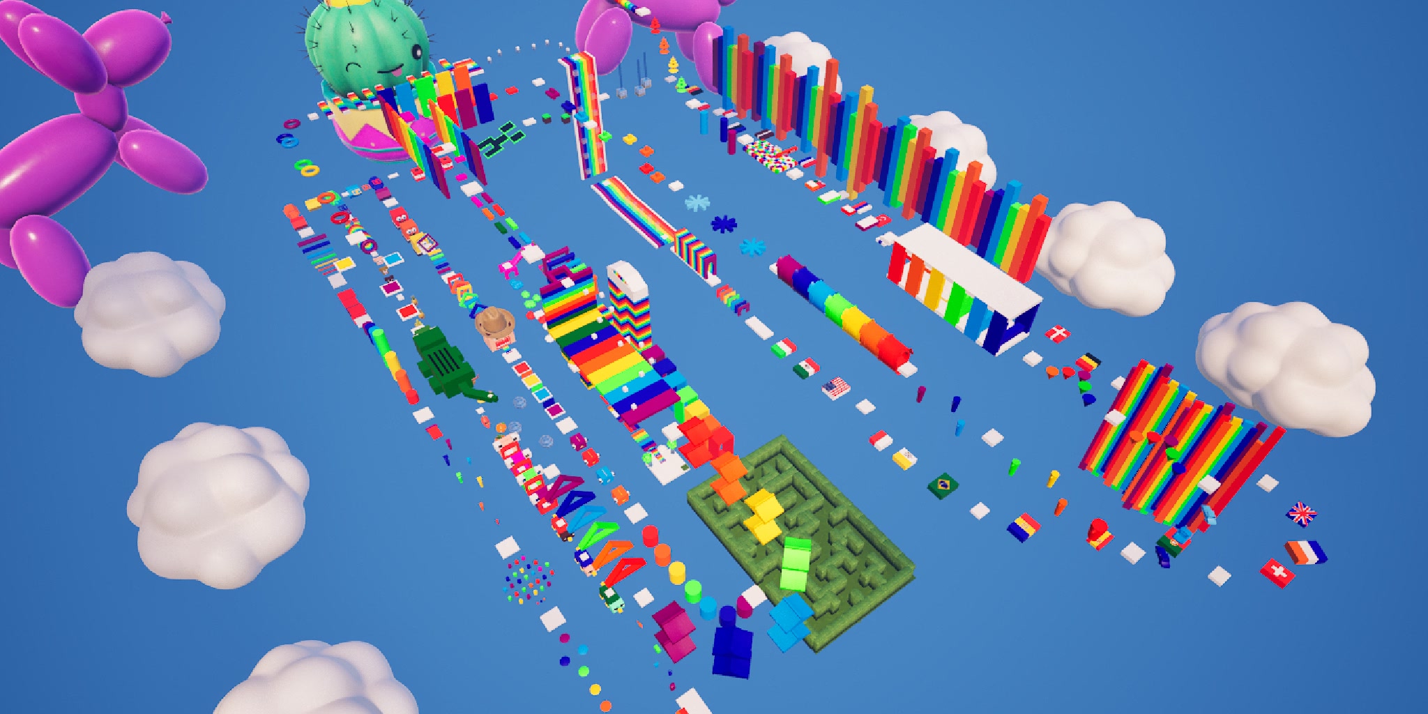 🌈 MEGA FUN OBBY! ⭐ 6562-1461-2371 by kruczekfn - Fortnite Creative Map ...