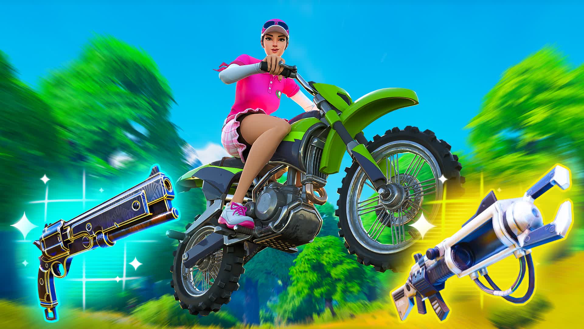 HILLS BIKE ROAD🌲 4159-5448-5094 by qmi - Fortnite Creative Map Code - Fortnite.GG