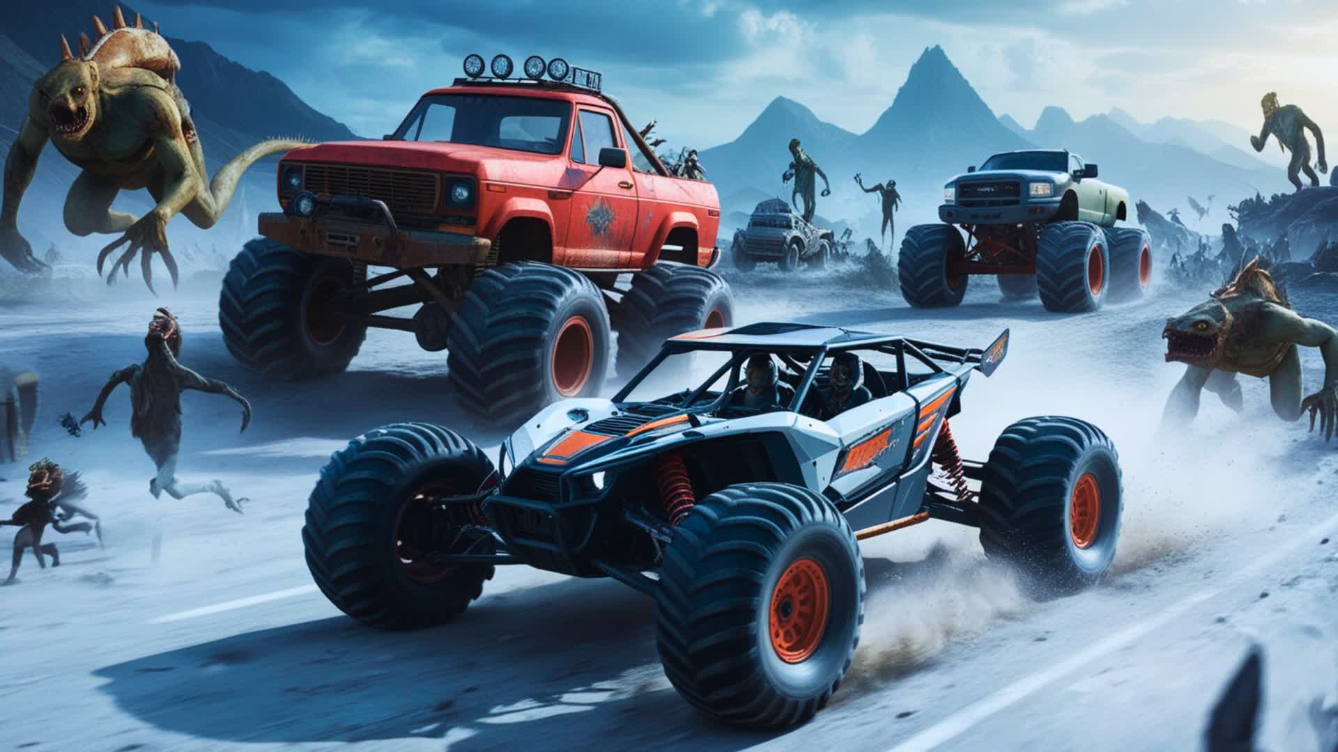 ️WINTER ROAD FFA 5827-0559-1911 by jacob_maps - Fortnite Creative Map ...