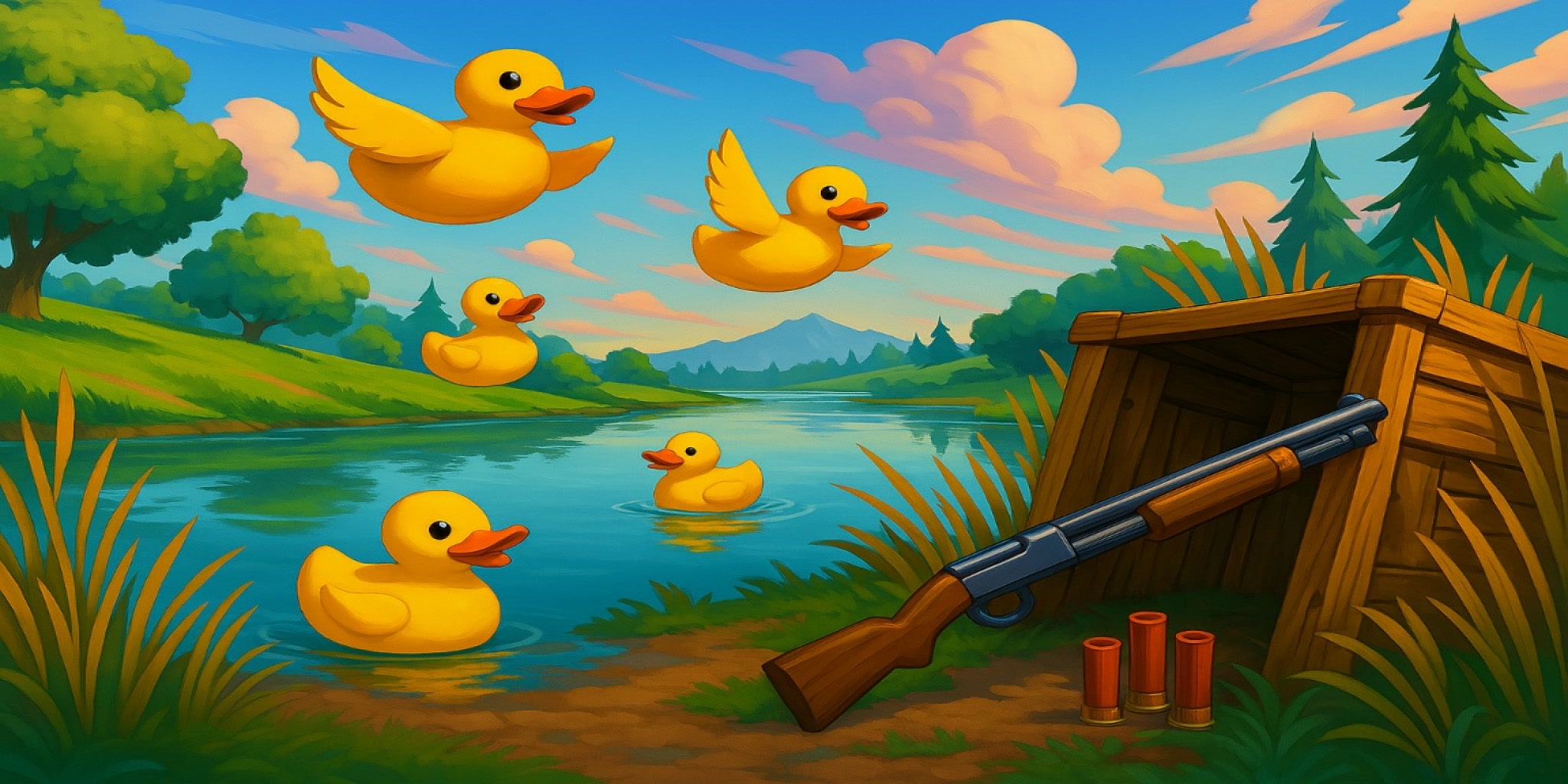DUCK HUNTER 5720-4158-9815 by bobarotski - Fortnite Creative Map Code ...