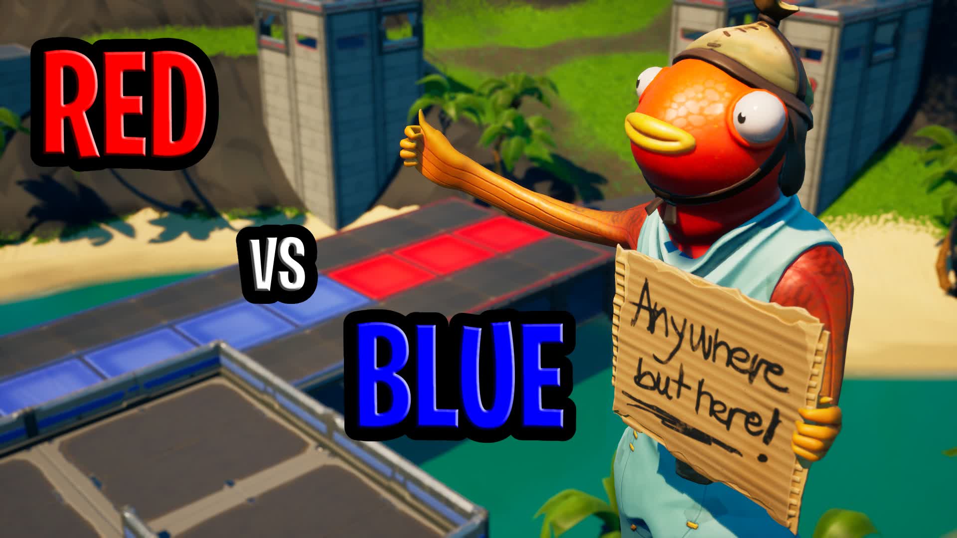 😡RED VS BLUE 🥶 5030-3003-3956 by jrgaming - Fortnite Creative Map Code ...