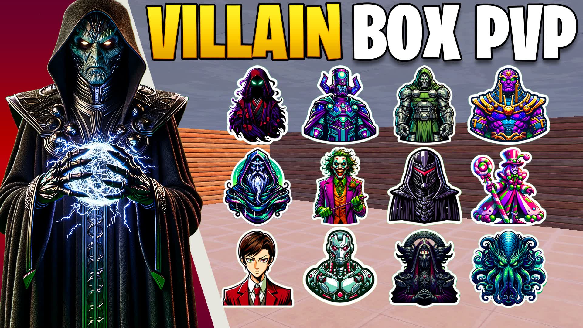 VILLAINS BOX PVP 📦 5131-5793-2355 by shnako - Fortnite Creative Map ...