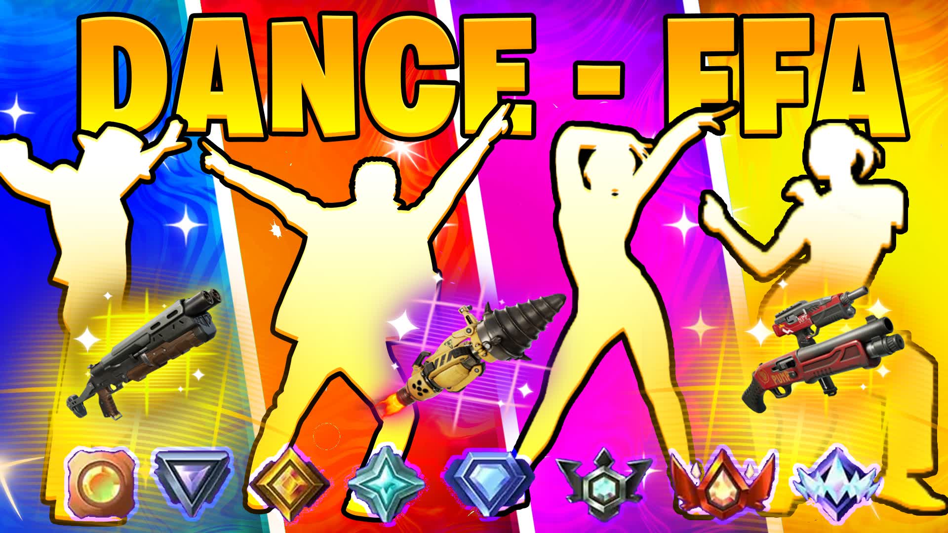 TIKTOK DANCE FFA 🎶 8244-1785-7403 by zumer - Fortnite Creative Map Code ...