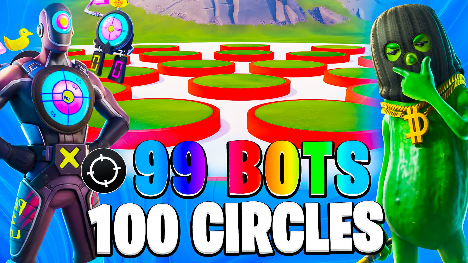 99 BOTS ROYALE 🎯 100 CIRCLES 8168-5663-7764 by odysseygames - Fortnite ...