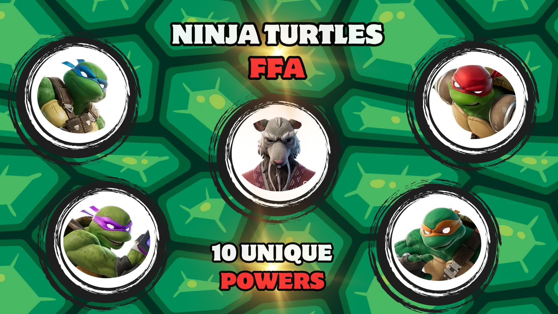 🐢NINJA TURTLES SUPER POWER 2974-5885-9824 by bladesun - Fortnite Creative Map Code - Fortnite.GG