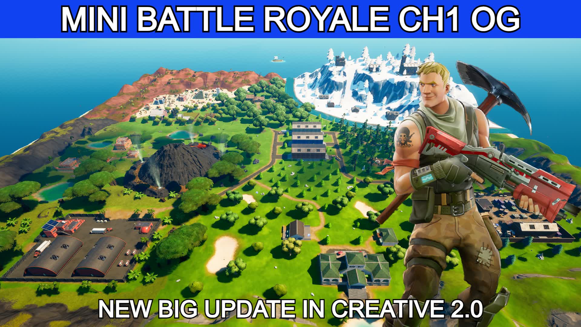 🗺️MINI BATTLE ROYALE CH1 OG 3435-4574-4466 by elviernes_tepago - Fortnite