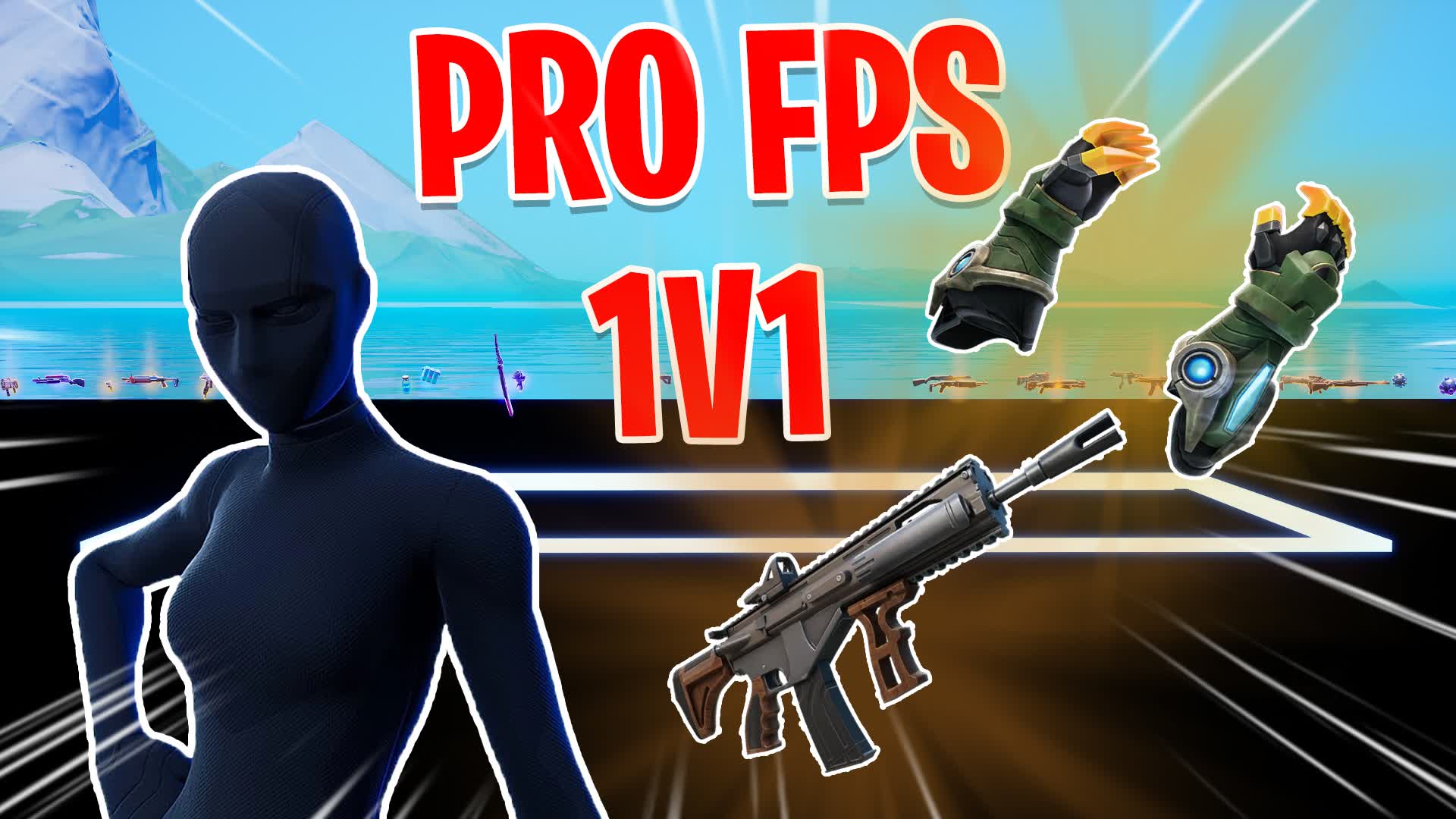 🎯Pro FPS 1v1🎯 7453-9024-2094 by chhetz - Fortnite Creative Map Code ...