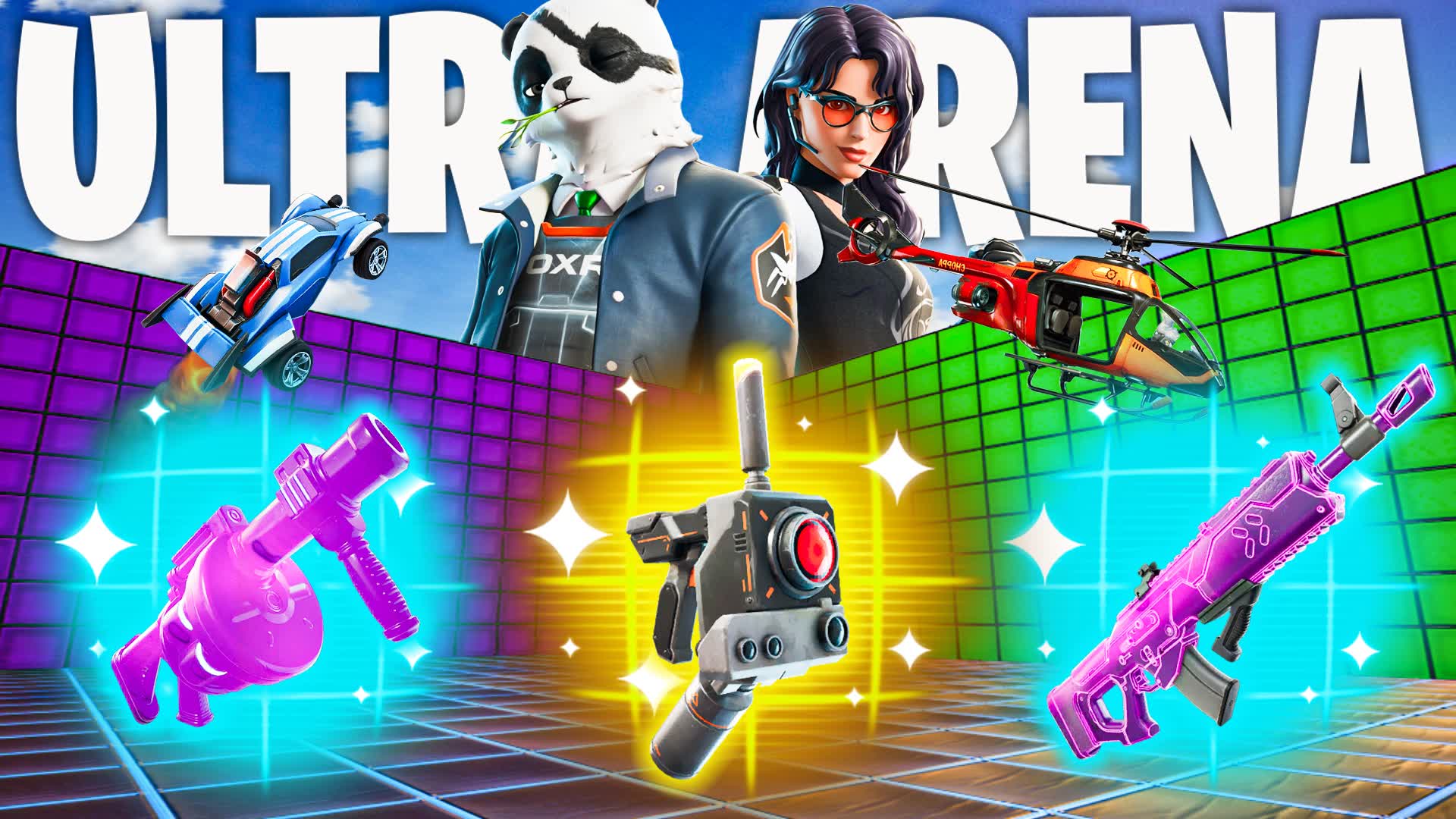 Ultra 1v1 Arena 5430-0868-1559 by hoopinnn - Fortnite Creative Map Code ...