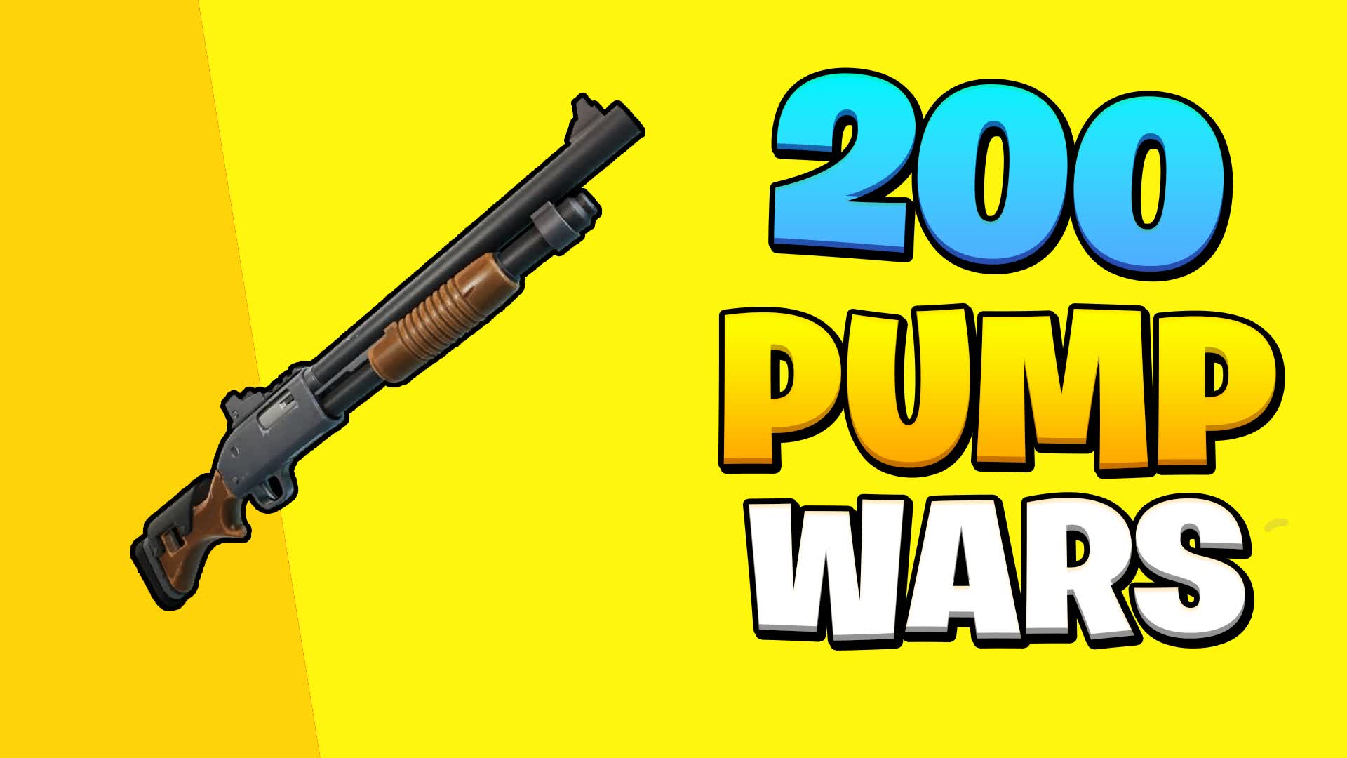 200 Only Pump Wars 🎯 Zero Build 🛠️ 2730-5546-1769 by dowell - Fortnite Creative Map Code ...