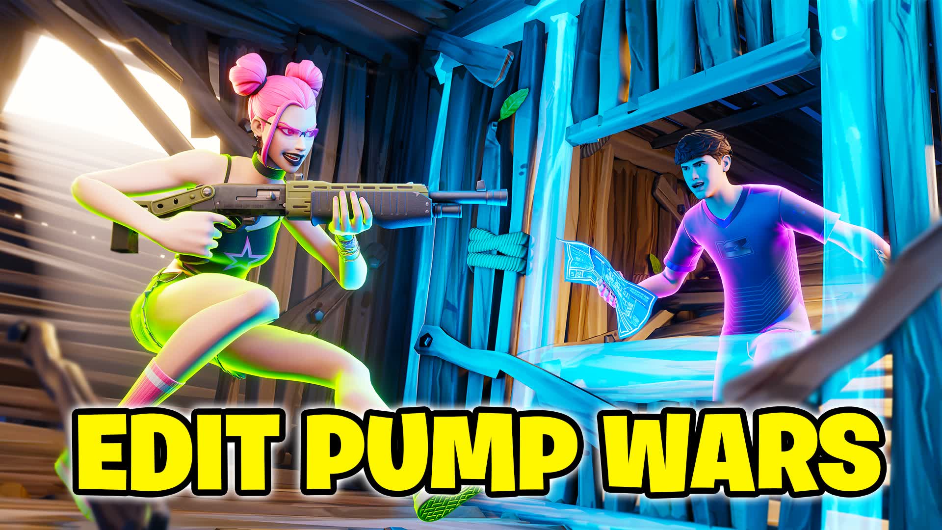CRAZY EDIT PUMP WARS 🎯(RANKED) 0243-1030-8163 by morehalobt - Fortnite Creative Map Code ...