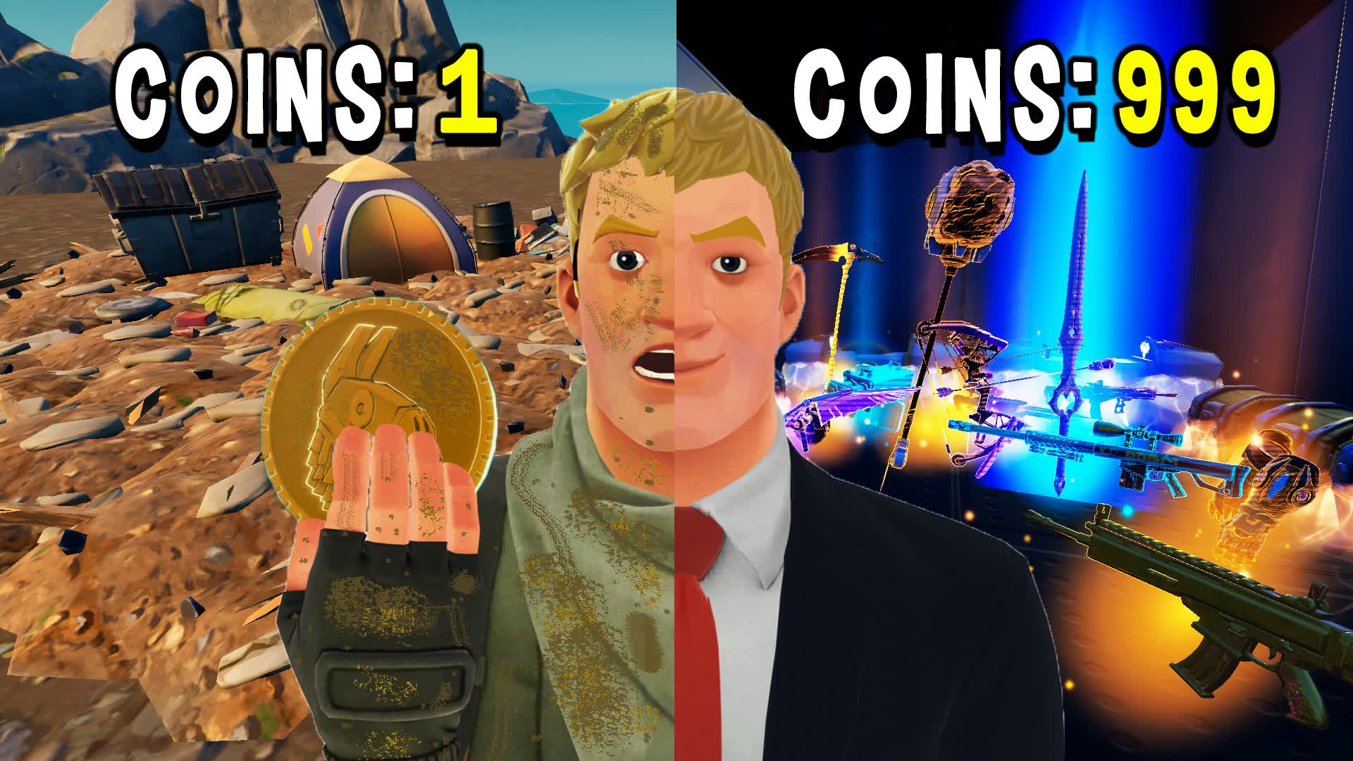 Turn 1 Coin Into MYTHIC Vault 3841-0041-7052 by chreekz - Fortnite ...