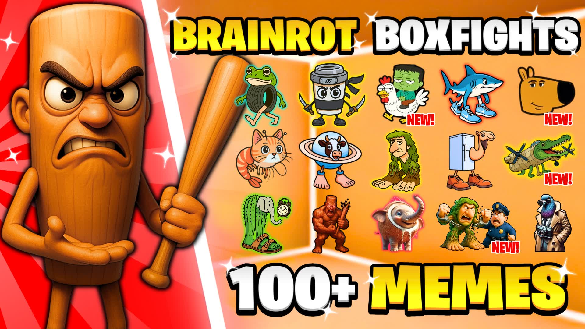 😂 ITALIAN BRAINROT BOXFIGHTS 📦 4376-9928-9030 by krot - Fortnite ...