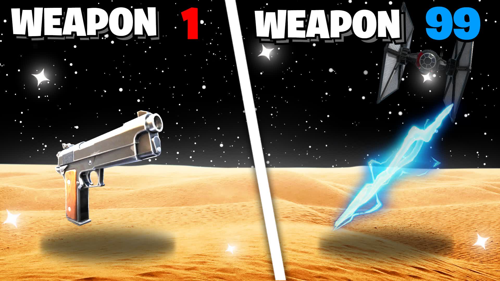 STAR WARS GUN GAME 7782-5720-8351 by tbhtalon - Fortnite Creative Map ...