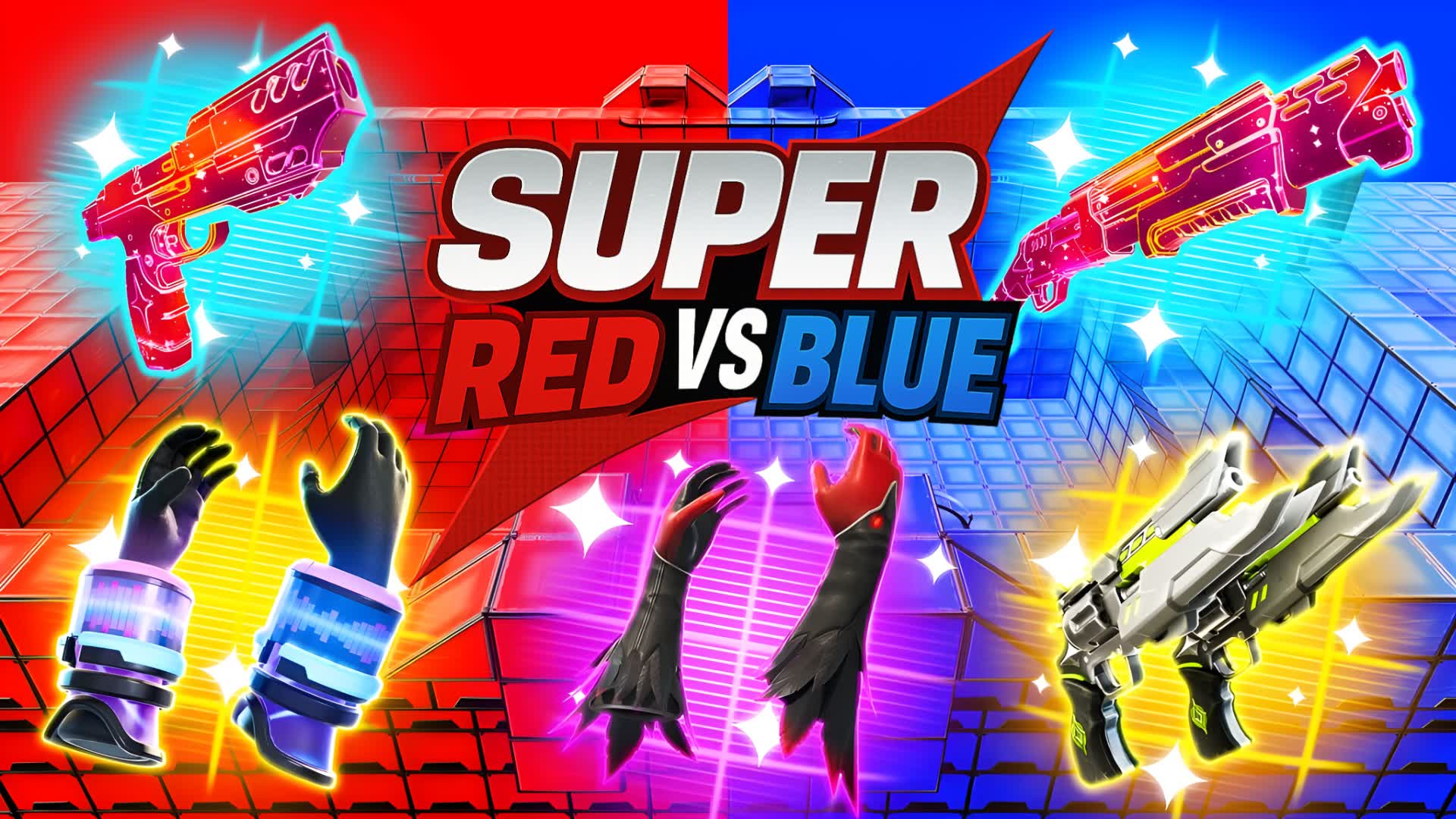 🦸 SUPER RED VS BLU 1265-5424-7407 by gxk - Fortnite Creative Map Code ...