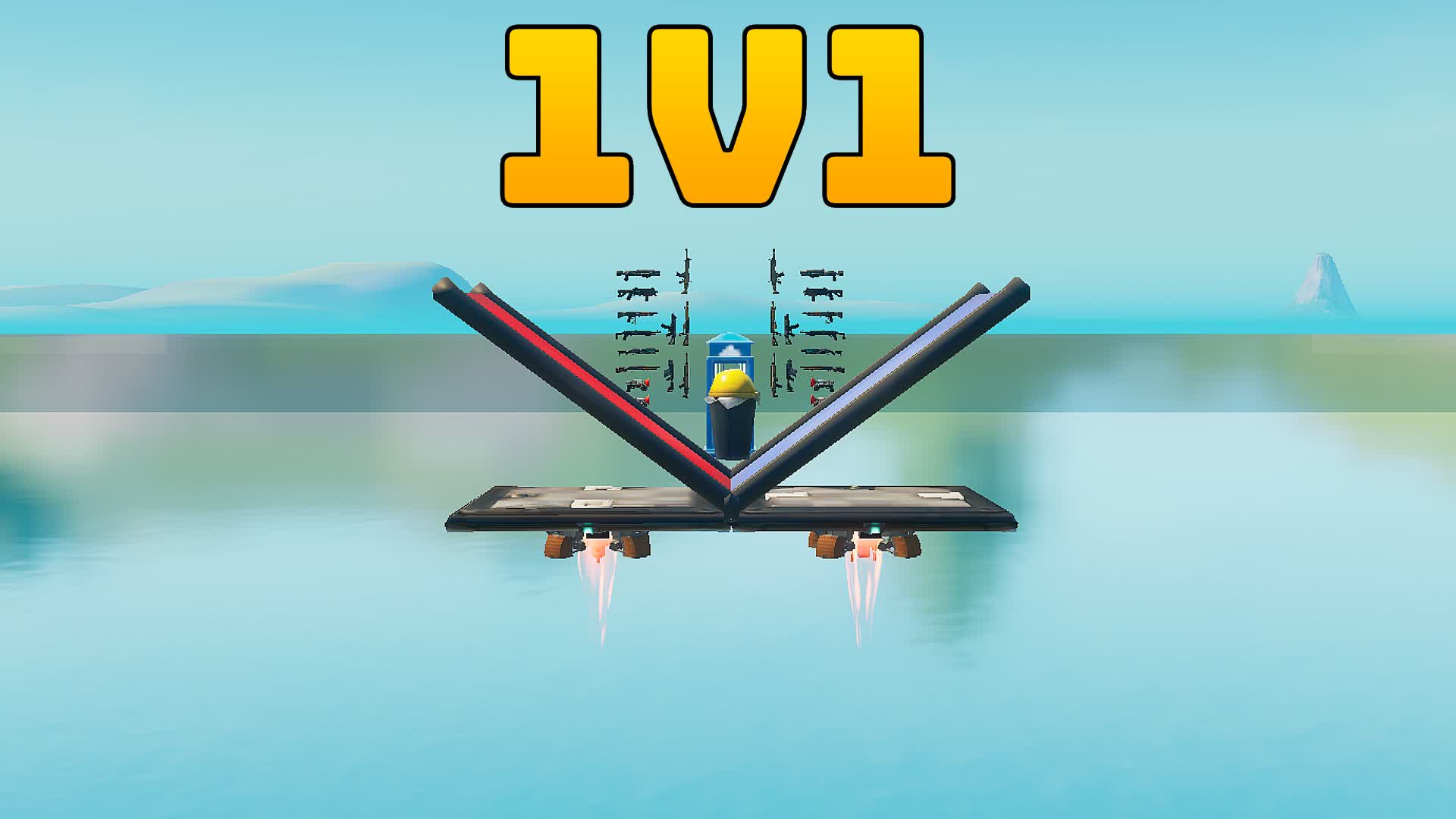 Simple 1V1 Build Fight عاركني بالبناء 戦い 6137-5603-9906 by jayhawk ...