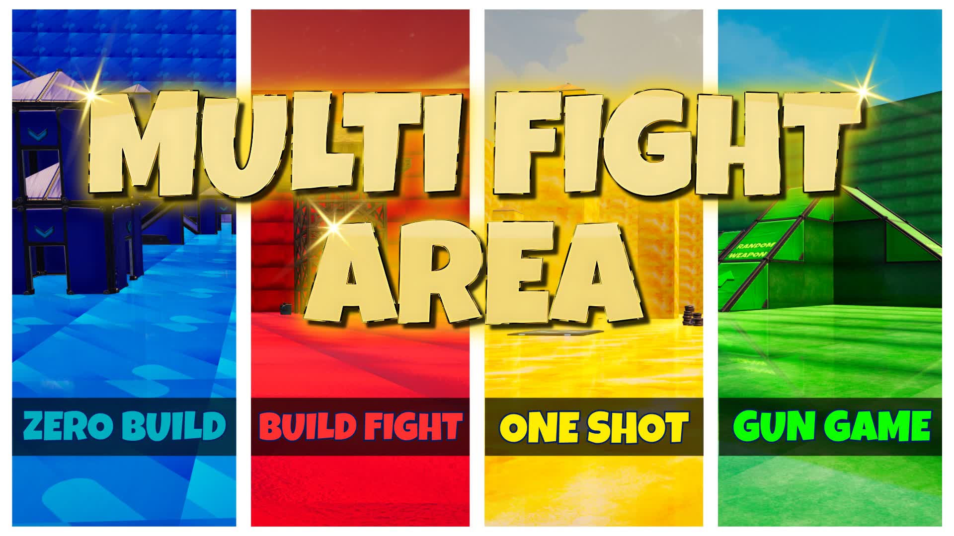 🔥 MULTI FIGHT AREA 🔫 – 4 MODI in 1 MAP 6560-9067-3742 by presid_xp ...